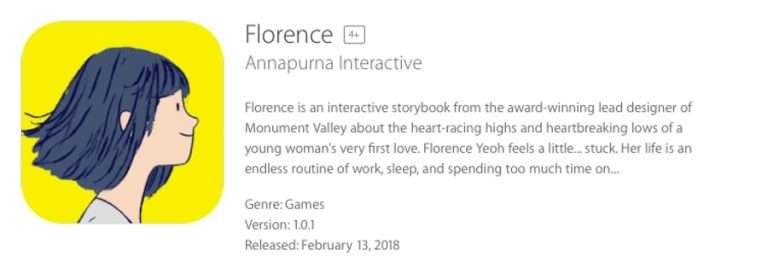 Florence, the Game - dePepi