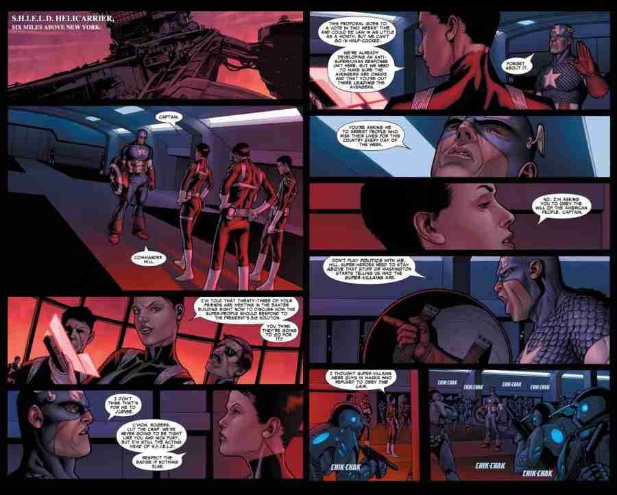 Civil War: Superheroes, accountability, transparency, and security ...
