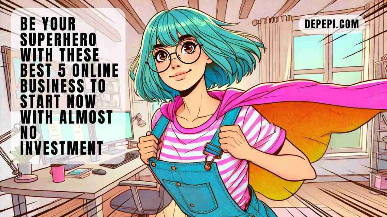 Best 5 Online Business To Start Now With Almost No Investment - dePepi