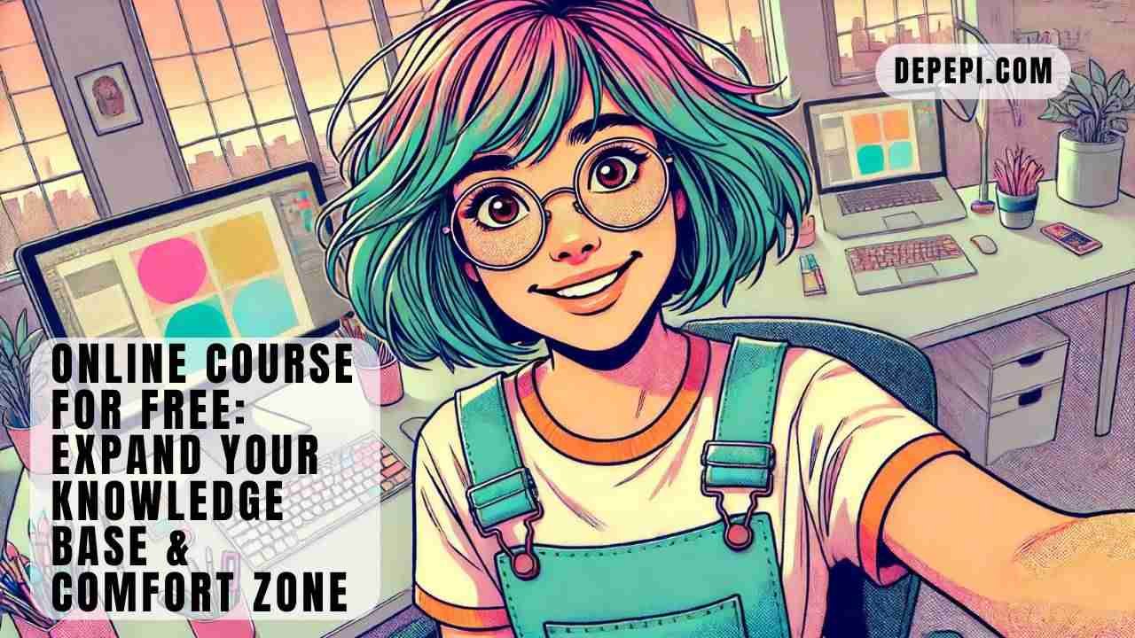 Online Course for Free: Expand Your Knowledge & Comfort Zone - dePepi
