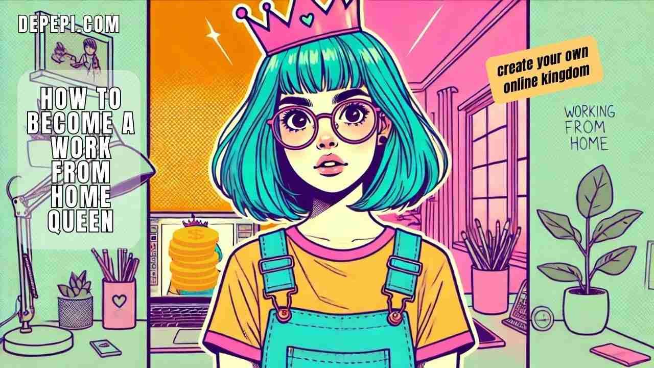 How to Become a Work From Home Queen - dePepi